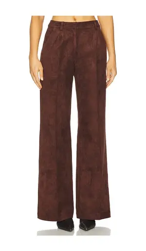 AMANDA UPRICHARD Slater Suede Pants