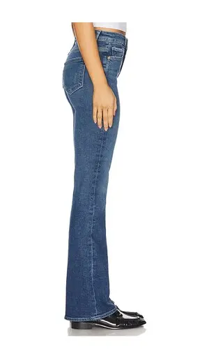 Paige High Rise Laurel Canyon Bootcut Jeans - Hackney