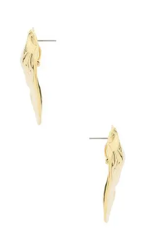 LELET NY Hera Hammered Earrings - Gold