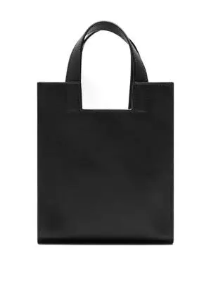 Bally Leather Tote Bag - Black