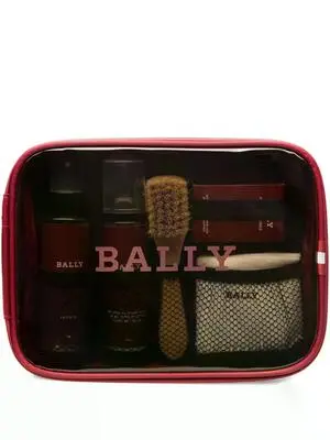 Bally Shoe Care Travel Kit - Red