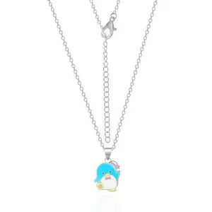 HELLO KITTY My Melody Crystal Pendant Necklace - Turquoise