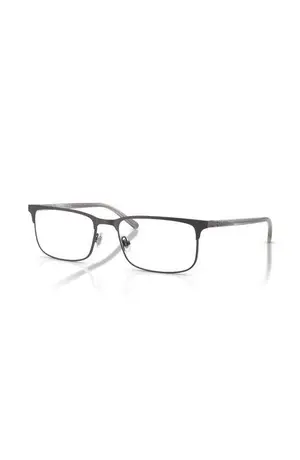 Brooks Brothers 55mm Rectangle Optical Glasses - Grey