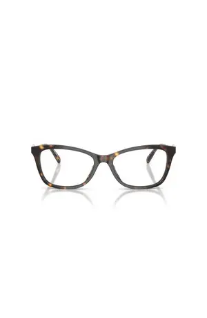 Tory Burch 55mm Square Optical Glasses - Tortoise