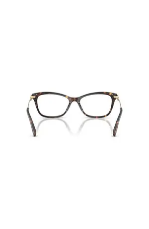 Tory Burch 55mm Square Optical Glasses - Tortoise