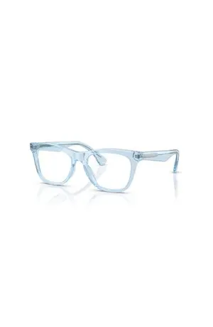 Burberry 47mm Square Optical Glasses - Blue