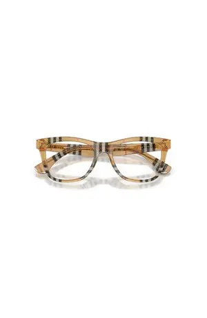 Burberry 45mm Square Optical Glasses - Brown