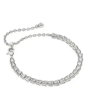 Kendra Scott Bella Crystal Tennis Bracelet - Silver