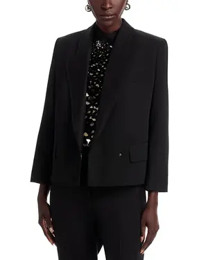 BOSS Janeva Notched Lapel Blazer