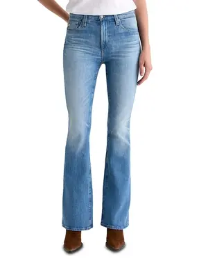 Women's Blue Boots Jeans