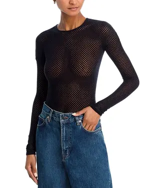 Wardrobe.NYC Web Fishnet Bodysuit