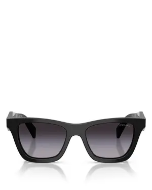 Prada Butterfly Sunglasses, 52mm - Black