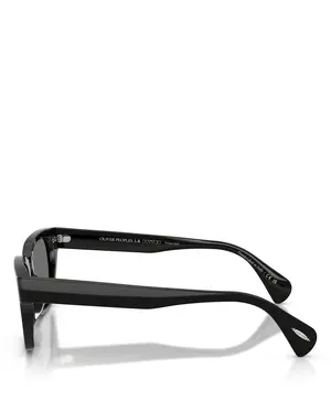 Oliver Spencer Ryce Sun Square Sunglasses - Black