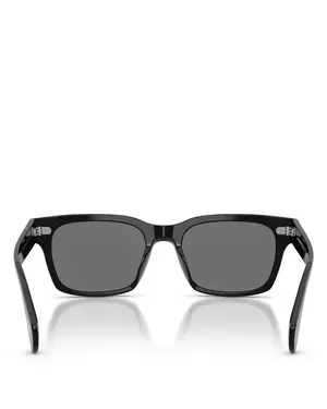 Oliver Spencer Ryce Sun Square Sunglasses - Black