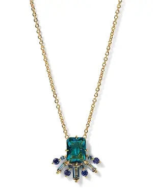 Nadri Stellar Half Halo Necklace - Gold