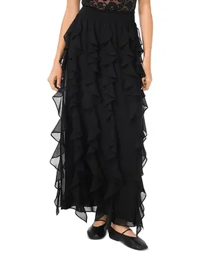 1.State Corkscrew Maxi Skirt