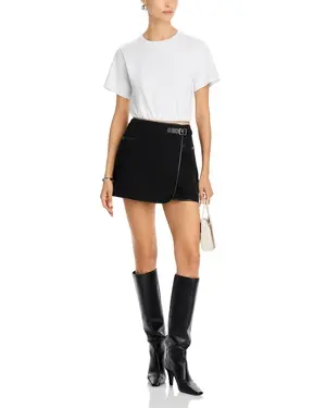 Simkhai Sheridan Mini Skirt - Black