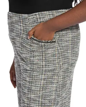 Lyssé Charlotte Ankle Tweed Palazzo Pants