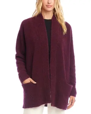 Karen Kane Boucle Cardigan Sweater