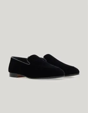 Canali Velvet Slip-ons