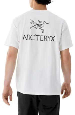Arc'teryx Kragg Bird Worm Cotton Graphic T-shirt - White/black