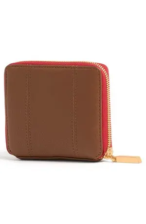 HAMMITT 5 North Wallet - Mahogany/brushed Gold