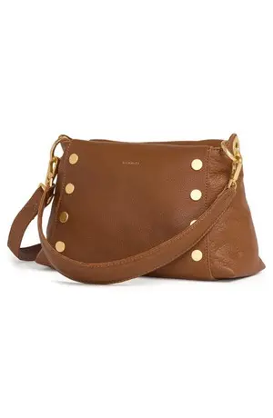 HAMMITT Bryant Medium Shoulder Bag - Mahogany/brushed Gold