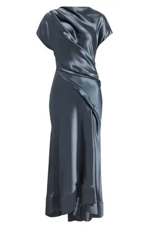 Acler Glatton Satin Maxi Dress