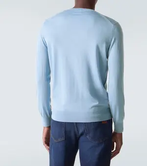 Zegna Wool Sweater - Blue