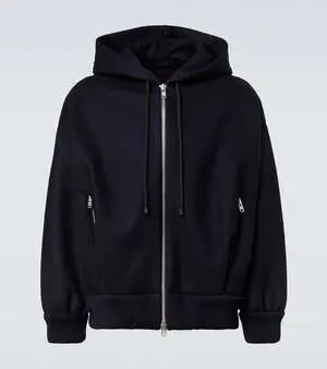 Simone Rocha Embellished Wool-blend Hoodie