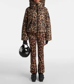 Goldbergh Minou Leopard-print Ski Pants - Multicoloured