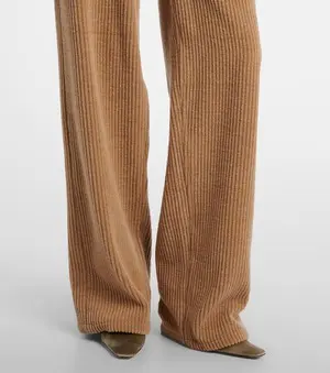 THE ROW Clair Corduroy Straight Pants
