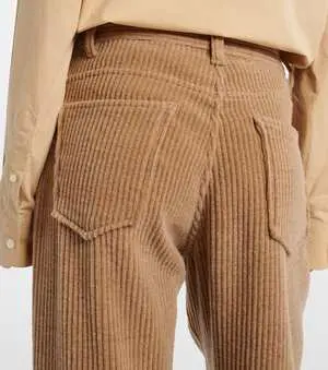 THE ROW Clair Corduroy Straight Pants