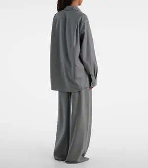 THE ROW Pino Virgin Wool Shirt