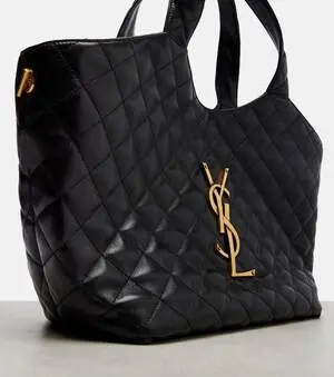 Saint Laurent Icare Medium Quilted Shoulder Bag