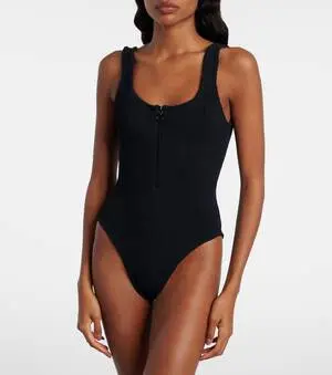 Hunza G Dallas One-piece Swimsuit - Black