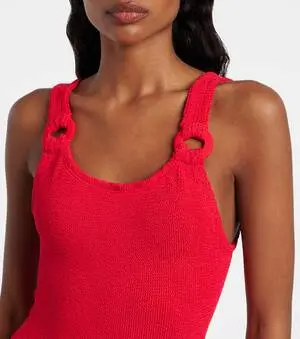 Hunza G Domino Swimsuit - Red