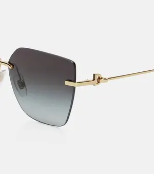 Dolce & Gabbana Dg Flip Cat-eye Sunglasses