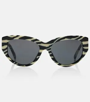 Dolce & Gabbana Cat-eye Sunglasses - White