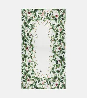 La DoubleJ Bosco Blooms Large Canvas Tablecloth