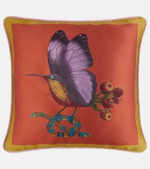 La DoubleJ Butterbird Cushion - Multicoloured