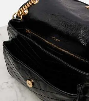 Saint Laurent Niki Medium Leather Shoulder Bag