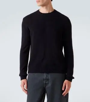 Prada Ribbed-knit Cashmere Sweater