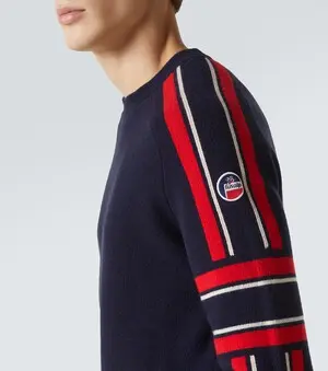 Fusalp Spectavia Wool And Cashmere Sweater - Blue
