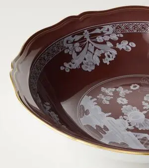 GINORI 1735 Oriente Italiano Porcelain Bowl - Brown