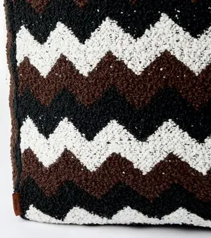 Missoni Riccio Zigzag Bouclé Ottoman