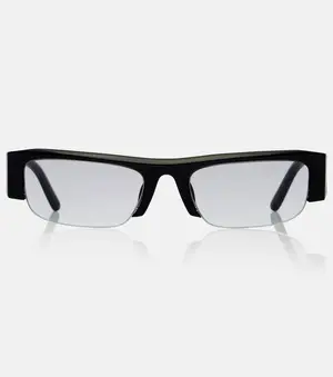 Miu Miu Rectangular Sunglasses - Black