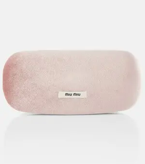 Miu Miu Round Frame Sunglasses - Black