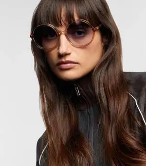 Miu Miu Round Frame Sunglasses