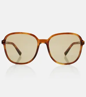 Miu Miu Regard Square Sunglasses - Brown